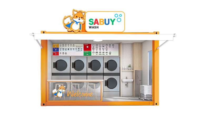 SABUY Wash ร้านสะดวกซัก บริการธุรกิจแฟรนไชส์
